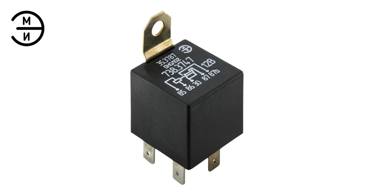 35.3787 (738.3747): starter relay (normally-open with 5 prong connector ...